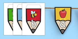 Rainbow Alphabet Arc - Alphabet Arc, mat, rainbow, DfES Letters