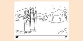 FREE! - Colouring Pages of Stephen in the Bible | Colouring Sheets