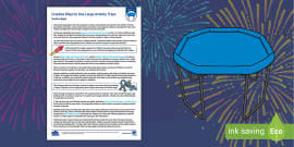 FREE! - Sparks in the Sky Edible Sparklers Recipe - Twinkl