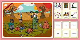 Colourful Semantics Activities| Cut-Up Sentences - Twinkl