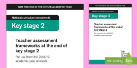 KS2 2018-2019 Teacher Assessment Framework Guidance Pack