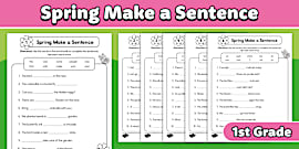 * NEW * Spring Bingo Game for K-2nd Grade