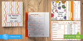 Editable Teacher Planner (teacher made)
