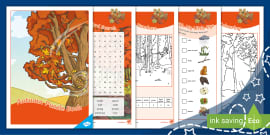 Descriptive Writing For Kids | My Autumn Leaf Activity