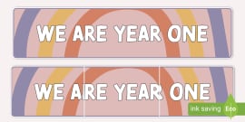 FREE! - 👉 Our Class Display Banner (teacher made)