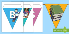 Reading Gives You Wings Display Banner (teacher made)