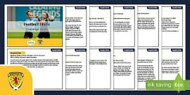 UKS2 Football - 8 Lesson Plans and List of Football Skills