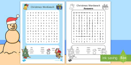 Christmas Fair Word Search
