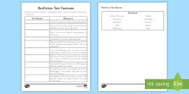 Fiction or Non-Fiction Task Cards - Primary Resources