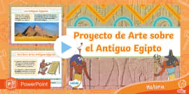 Línea del tiempo: Egipto - póster para la clase