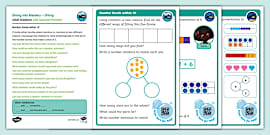 👉 Number Bonds within 10 Mastery Mat (teacher made)