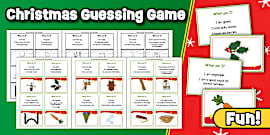 Grade 2/3 Special Days Christmas Elf Guess Who