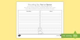 What I Know About Groundhogs Worksheet / Worksheet - Twinkl