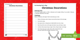 Countdown to Christmas Worksheet / Worksheet (teacher made)