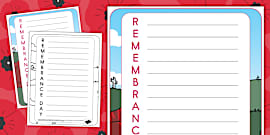 Remembrance Day Poppy Worksheet in French | Twinkl - Twinkl