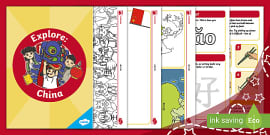 Year of the Tiger Colouring Booklet (teacher made)