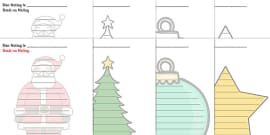 Christmas Shape Poetry - Short Christmas Poem for kids