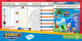 FREE! - Sonic: Activity Booklet [Ages 5-7] (teacher made)