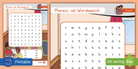 Grade 1 Phonics: sh- Wordsearch (teacher made) - Twinkl