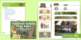 Goldilocks and the Three Bears Sequencing Pictures Activity