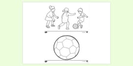 FREE! - AFL Football Colouring Page | Colouring Pages