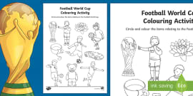 FREE! - Football Colouring Page | Colouring Sheets - Twinkl