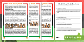 3rd Grade Grandparents Day Reading Comprehension Activity