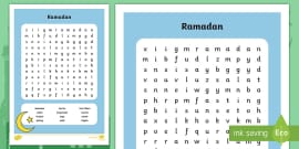 Ramadan Trace and Color Activity (teacher made)