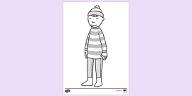 FREE! - School Sweat Shirt Colouring Sheet | Colouring | Twinkl