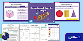 Phase 2 Space: (Identifying Nets of 3D Shapes) Lesson 6 | NZ