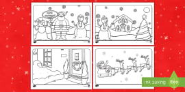 Christmas-Themed Mindfulness Colouring (teacher made)