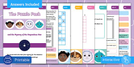 Puzzle Pack – Challenge 1 - Kids Logic Puzzles – Twinkl - L1