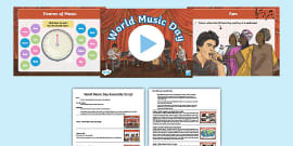 World Music Day KS2 Resource Pack (teacher made)