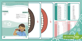 How to Brush Your Teeth Posters Spanish (teacher made)