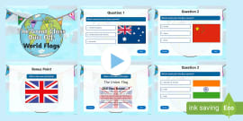 Flags of the World Quiz Pack (teacher made) - Twinkl