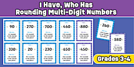 Rounding Numbers Sorting Worksheet