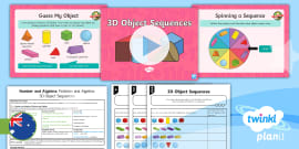 Year 1 Patterns & Algebra: Pattern & Sequence Resource Pack