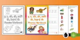 Phonics Canada Group 2: c, k, e, h, r, m, d Phonics Workbook