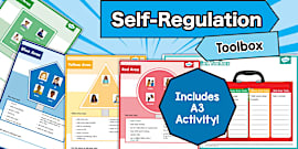 Emotion Regulation Worksheet | Self-Regulation Activity