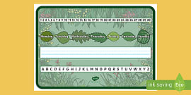 Australian Native Flora Desk Mat (Hecho por educadores)