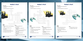 Direct Speech Differentiated Writing Worksheet (Raider's Peril)