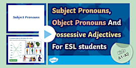 Pronoun Display Posters (teacher made) - Twinkl