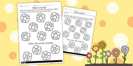 Number Flowers Game Pack (Teacher-Made) - Twinkl