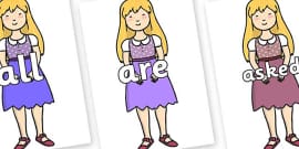 FREE! - Tricky Words on Bees (teacher made) - Twinkl