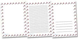 FREE! - Magpie Portrait Page Borders- Portrait Page Borders