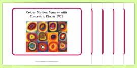 Wassily Kandinsky Art Activity (creat de profesori) - Twinkl