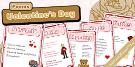 Valentine's Acrostic Poem Example