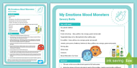 Mood Monster Feelings Chart (teacher made) - Twinkl