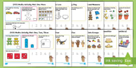 👉 EYFS Maths Activities - ELG Activity Mats - Twinkl