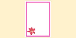 FREE! - Simple Blank Fossils Page Border | Page Borders | Twinkl